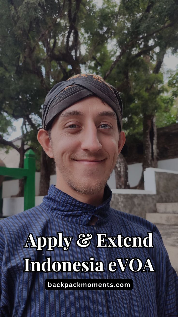 How to Apply & Extend Indonesia eVOA + Fix Problems