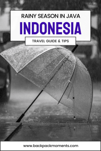 Rainy Season in Java: What to Expect?