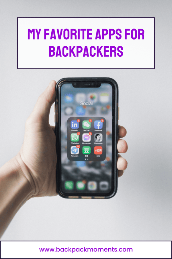 My Favorite Apps for Backpackers